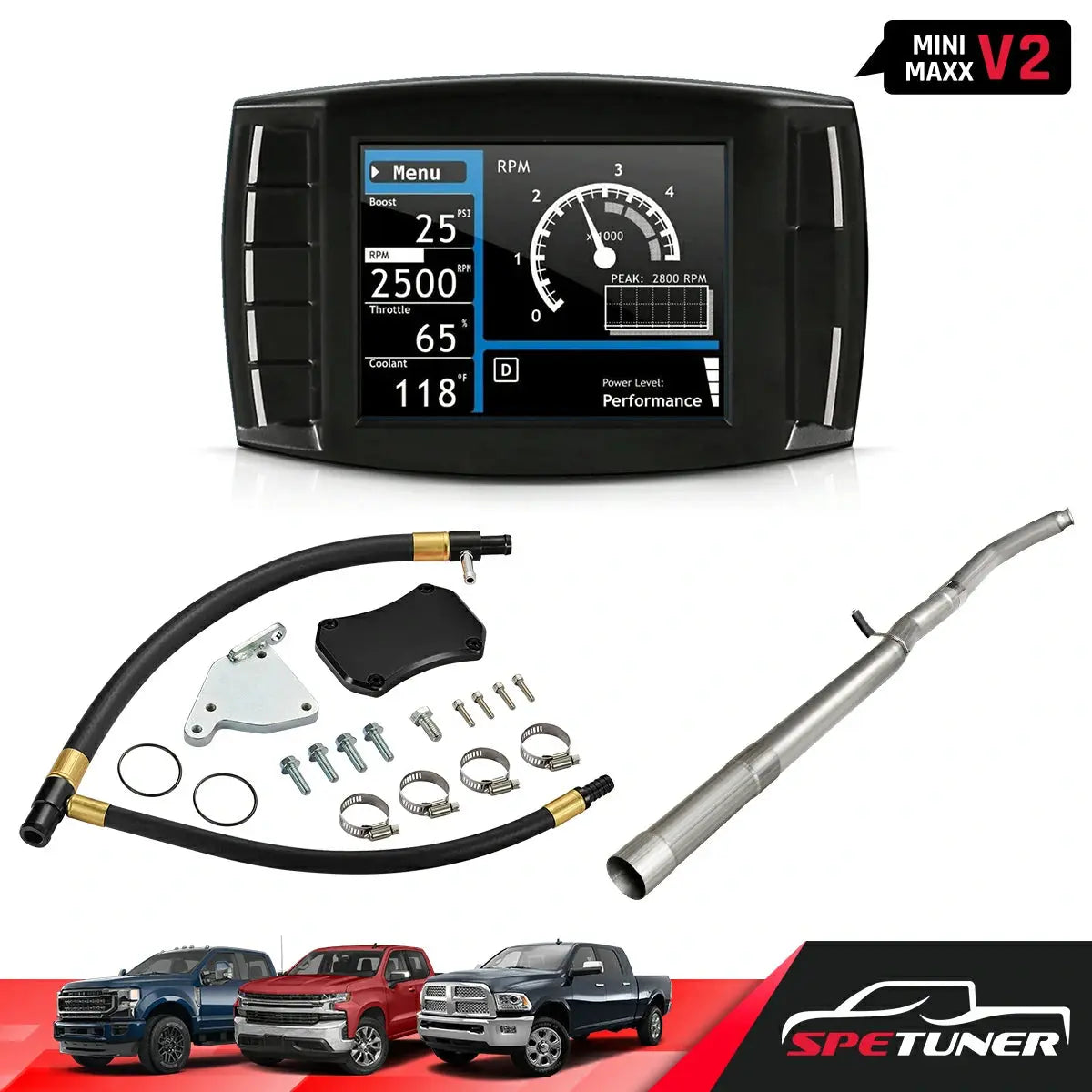 Off-Road Ready: Complete Delete Kit for 2011-2016 LML Duramax – SPEtuner